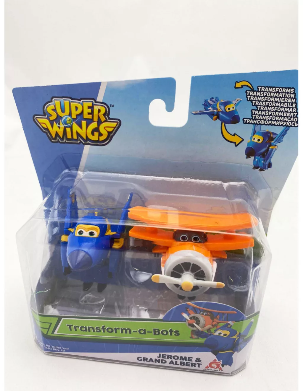 Super Wings Transform 2db-os Jerome Grand Albert (710630D)
