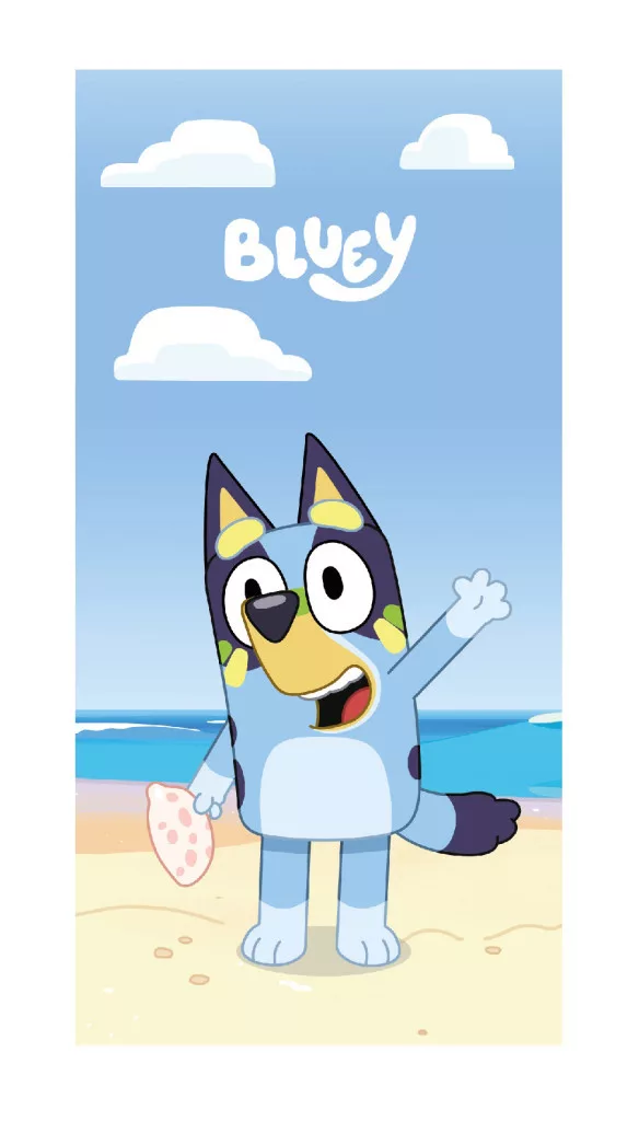 Bluey Ocean fürdőlepedő, strand törölköző 70x140cm (Fast Dry