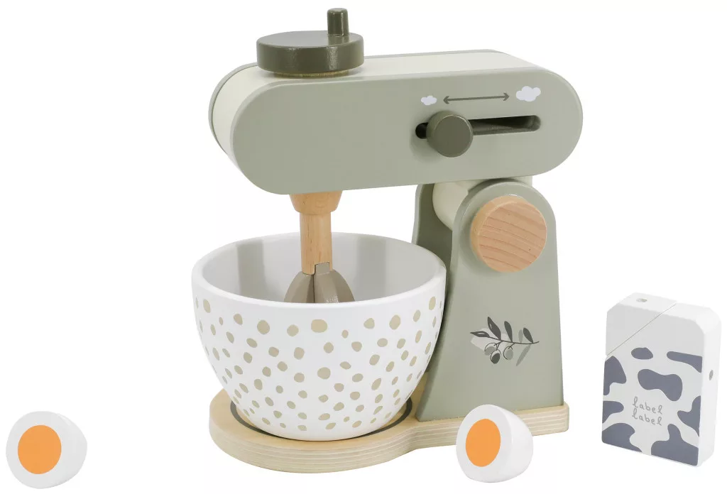 Label-Label Mixer szett fából - Olíva - Kreativjáték.hu
